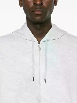 Brunello Cucinelli Mélange-effect Zipped Hoodie