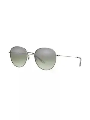 Garrett Leight Paloma Round Frame Sunglasses