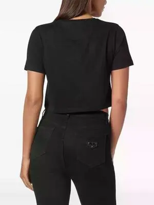 Philipp Plein Hexagon Rhinestone T-shirt