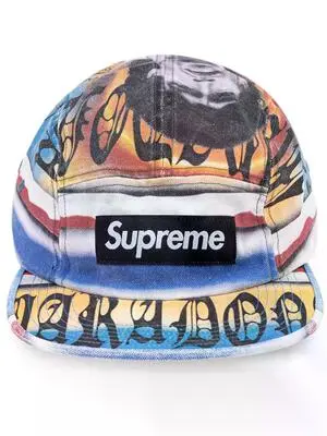 Supreme Maradona Camp Cap - Blue