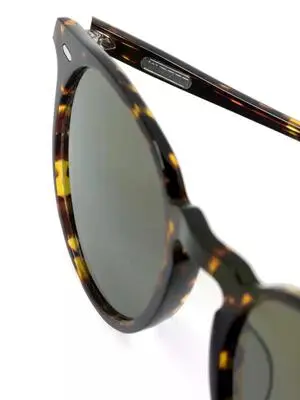 Oliver Spencer N.02 Round-frame Sunglasses - Brown