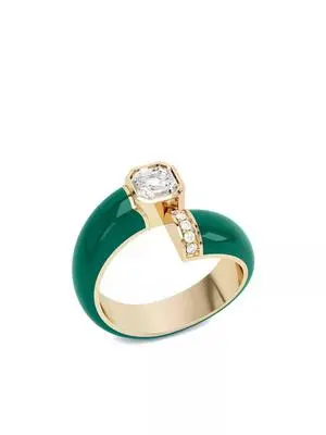 LOEV 18kt Recycled Yellow Gold Toi Et Moi Diamond Ring
