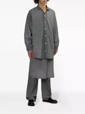 Sunnei Wool Longline Shirt