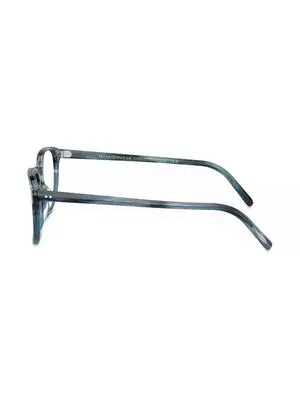 Oliver Spencer Fairmont Round-frame Glasses - Blue