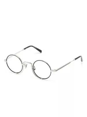 Matsuda 10103h Round-frame Glasses - Silver