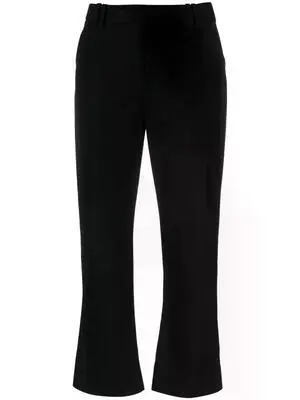Balmain Virgin-wool Cropped Trousers