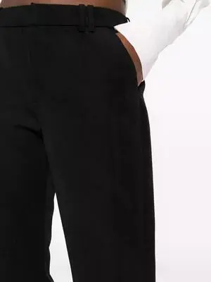 Balmain Virgin-wool Cropped Trousers