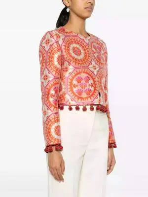 La DoubleJ Bijoux Cloqué Jacket - Orange