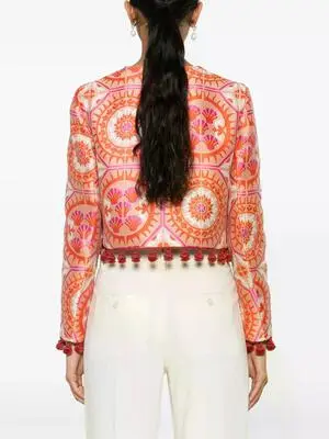 La DoubleJ Bijoux Cloqué Jacket - Orange