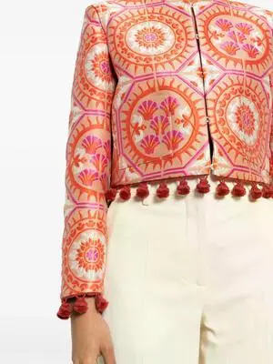 La DoubleJ Bijoux Cloqué Jacket - Orange