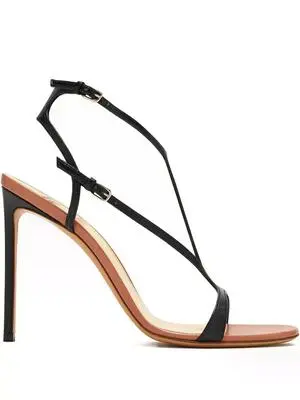 FRANCESCO RUSSO 105mm Strappy High-heeled Sandals