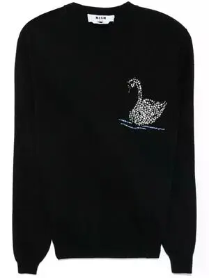 Msgm Crewneck Sweaters For Women