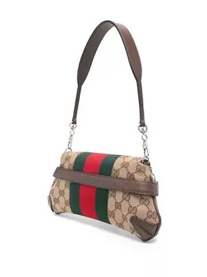 Gucci Small Horsebit Chain Shoulder Bag - Neutrals