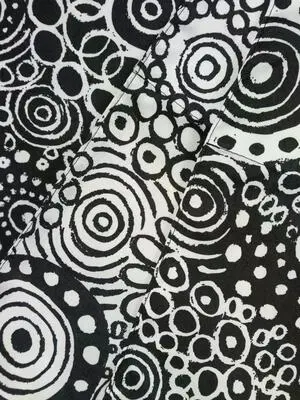 10 CORSO COMO Graphic-print Padded Scarf