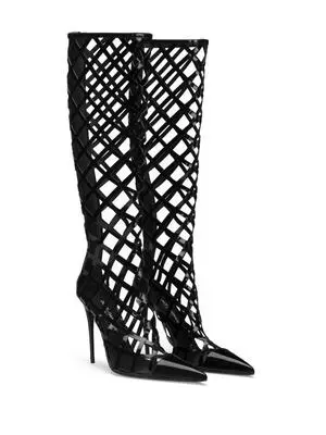 Dolce & Gabbana Cage Knee-length Boots