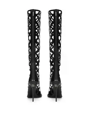 Dolce & Gabbana Cage Knee-length Boots