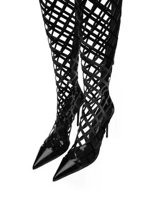 Dolce & Gabbana Cage Knee-length Boots