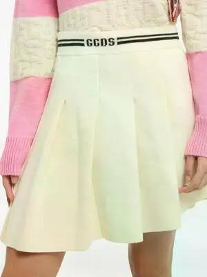 Gcds Knitted Pleated Skirt