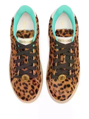 Roberto Cavalli Leopard-print Sneakers
