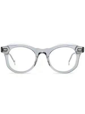 EYEPETIZER Magali Round Frame Glasses - Grey