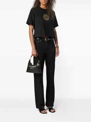 Versace Tag Top Handle Bag