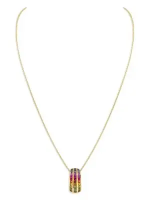 PRAGNELL 18kt Yellow Manhattan Sapphire Necklace - Gold