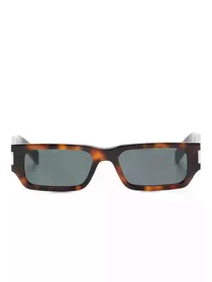 Saint Laurent Sl660 Rectangle-frame Sunglasses