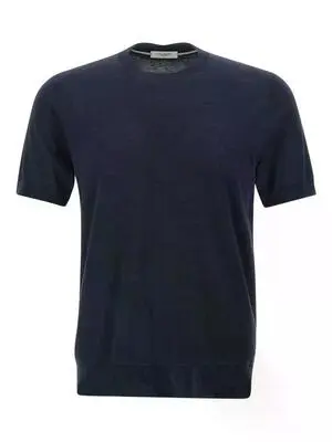 PAOLO PECORA Silk-blend T-shirt