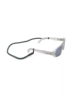 Zegna Oval-frame Sunglasses - Grey