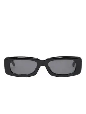 Attico Rectangle-frame Sunglasses - Black