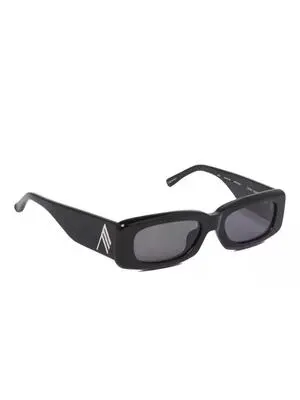 Attico Rectangle-frame Sunglasses - Black