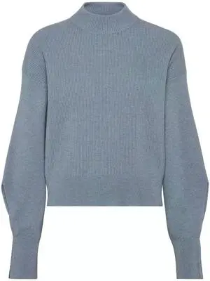 Brunello Cucinelli Mock-neck Cashmere Jumper
