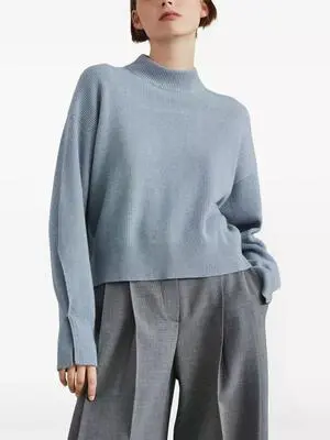 Brunello Cucinelli Mock-neck Cashmere Jumper