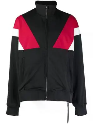 MASTERMIND WORLD Embroidered-logo Colour-block Jacket