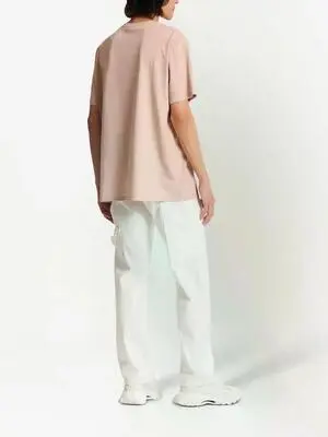 Balmain Flocked-logo Cotton T-shirt