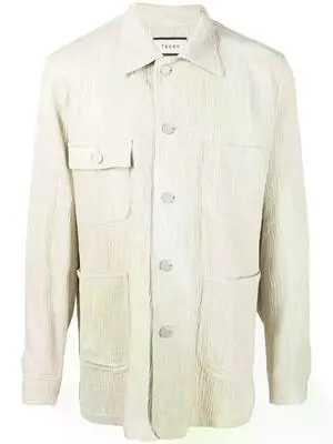 TAAKK Textured-effect Shirt Jacket