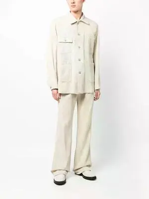 TAAKK Textured-effect Shirt Jacket