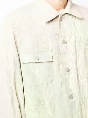 TAAKK Textured-effect Shirt Jacket