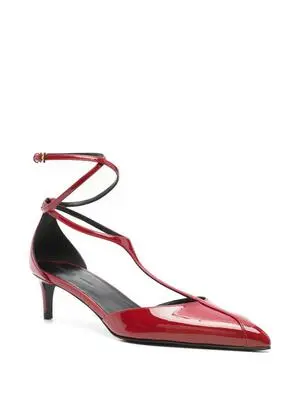 Khaite 45mm Mia Pumps - Red