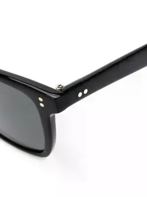 Oliver Spencer Lachman Sun Square-frame Sunglasses - Black