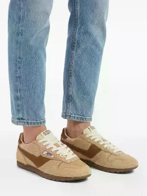 AUTRY Suede Leather Trainers - Neutrals