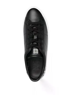 Givenchy Logo-print Leather Sneakers