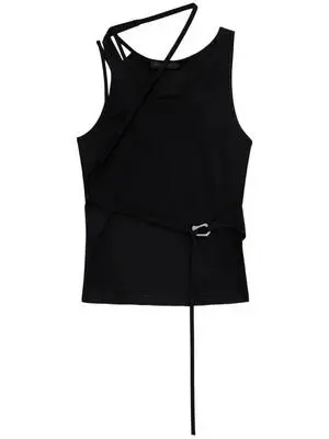 HELIOT EMIL Strapped Draped Top