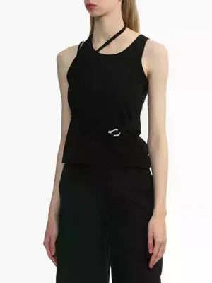 HELIOT EMIL Strapped Draped Top