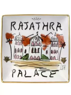 GINORI 1735 Rajathra Palace Dish - White