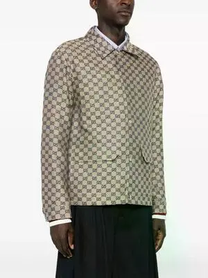 Gucci Gg Canvas Shirt Jacket