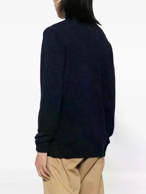 Barbour Essential Tisbury Half-zip Jumper - Blue