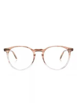 Garrett Leight Morning Side Round-frame Glasses - Neutrals