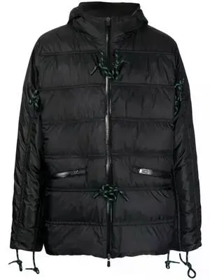 Herno Zipped Hooded Padded Jacket