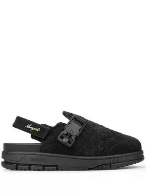 Axel Arigato Suede Decorative Buckle Detail Sneakers